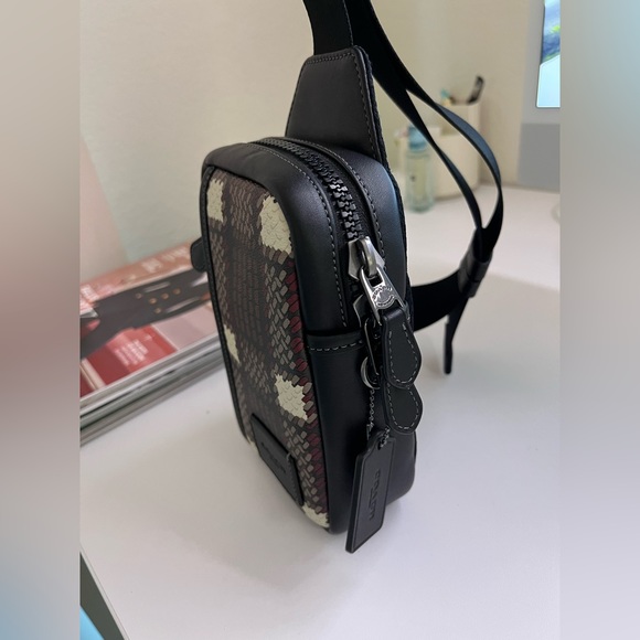 Coach | Bags | Coach Edge L Pack With Plaid Print Cm35 | Poshmark